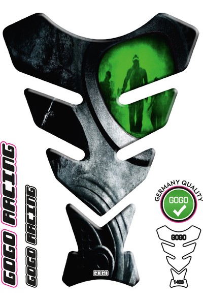 Gogomoto Green Universal Tank Pad