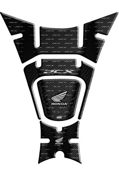 Gogomoto Honda Pcx 2018-2020 4 Parça Tank Pad Gogomoto Honda Pcx 2018-2020 4 Parça Tank Pad