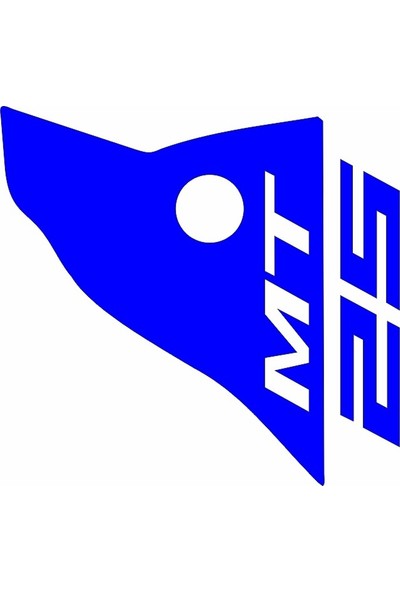 Gogomoto Mt-25 Mavı Siperlik Sticker Set Gogomoto Mt-25 Mavı Siperlik Sticker Set