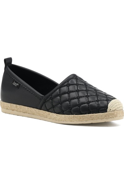 Inci Soucı.z 2fx Siyah Kadın Espadril Ayakkabı