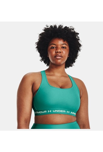 Under Armour Kadın Armour® Mid Crossback Heather Spor Sütyeni Under Armour Kadın Armour® Mid Crossback Heather Spor Sütyeni