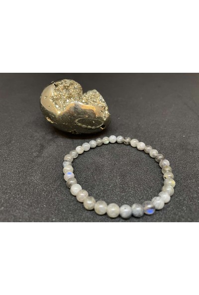 Safnaturel Doğal Taş Labradorit Bileklik 6mm Safnaturel Doğal Taş Labradorit Bileklik 6mm