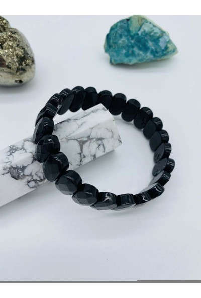 Safnaturel Doğal Taş Turmalin Bileklik Safnaturel Doğal Taş Turmalin Bileklik