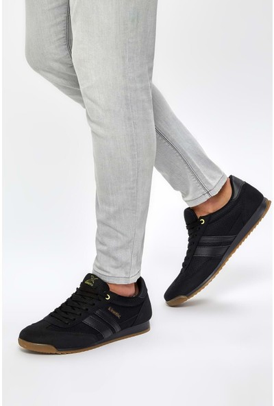 Pabuçhan 0454 Halley Erkek Çocuk Spor Ayakkabı - BTMK00454-SIYAH-37