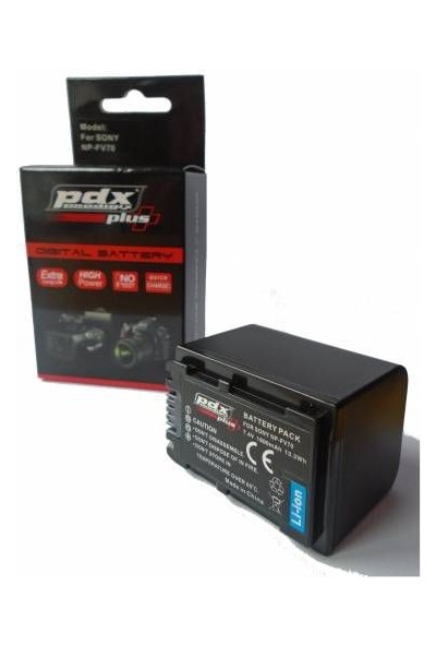 Pdx Sony NP-FV70 Pdx Video Kamera Batarya Pil - 1800MAH Pdx Sony NP-FV70 Pdx Video Kamera Batarya Pil - 1800MAH