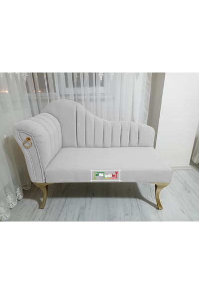 Alda Gelsin Yeni Model Ultra Lüks Alda Çizgili Josefin Bench Puf Berjer 110 cm Alda Gelsin Yeni Model Ultra Lüks Alda Çizgili Josefin Bench Puf Berjer 110 cm
