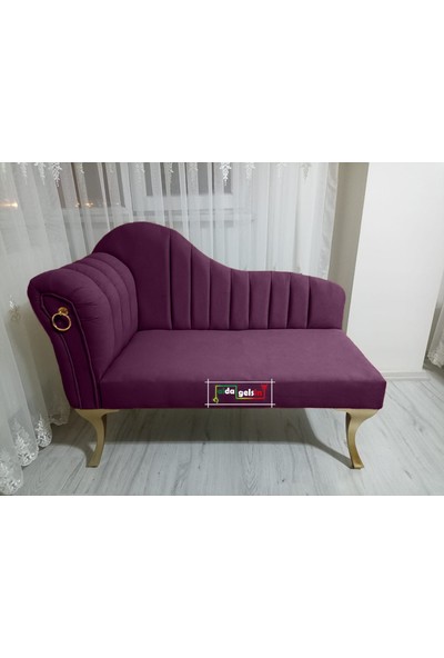 Alda Gelsin Yeni Model Ultra Lüks Alda Çizgili Josefin Bench Puf Berjer 110 cm Alda Gelsin Yeni Model Ultra Lüks Alda Çizgili Josefin Bench Puf Berjer 110 cm