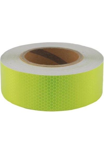 Modacar 72 Metre Petek Desen Yeşil Fosfor Şerit 428742 Modacar 72 Metre Petek Desen Yeşil Fosfor Şerit 428742