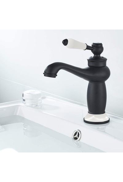 Fause Lavabo Bataryası Vintage Siyah KLB100-B