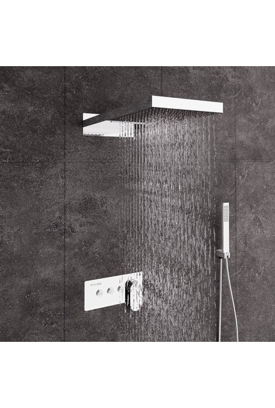 Fause Ankastre Comfort Panel Şelale Duş Seti FAU110 Fause Ankastre Comfort Panel Şelale Duş Seti FAU110