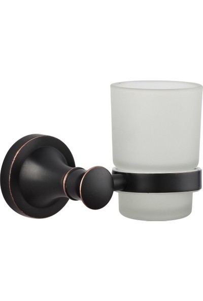 Fause Diş Fırçalık Linos Fırçalanmış Siyah