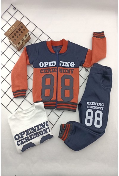 Diamondstar Kids 3 Ip Pamuklu 3 Lü Eşofman Takım