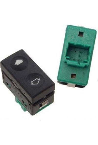 Heropar Bmw E36 ve Z3 Uyumlu Cam Düğmesi Yeşil Oem No 61318365300 Heropar Bmw E36 ve Z3 Uyumlu Cam Düğmesi Yeşil Oem No 61318365300