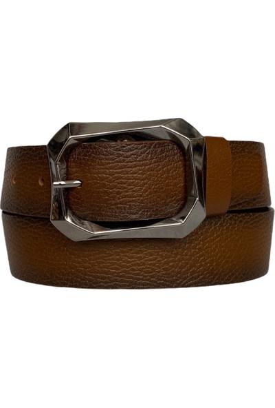 %100 Deri, Siyah Nikel Tokalı Tosado Kadın Kot Kemeri 4 cm %100 Deri, Siyah Nikel Tokalı Tosado Kadın Kot Kemeri 4 cm