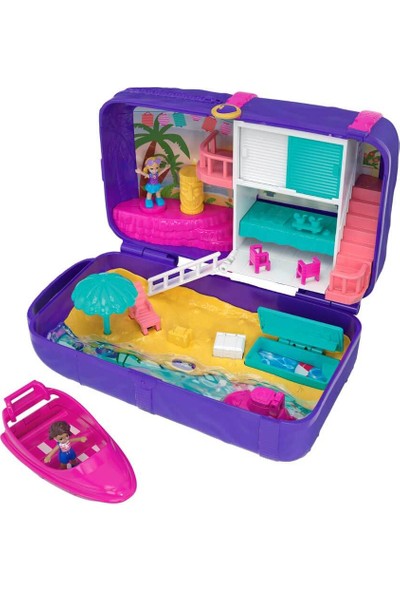 Polly Pocket Dünyası Oyun Seti FRY39 - Plaj Eğlencesi Polly Pocket Dünyası Oyun Seti FRY39 - Plaj Eğlencesi