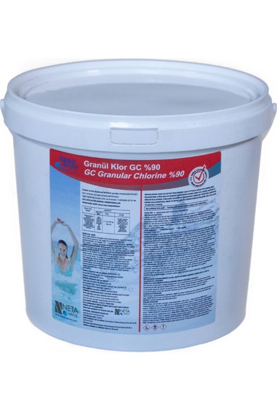 Deep Blue Gc 10 kg Chlor Stabilize Triklor Granül %90 Aktif Klor - Granular Chlorine Deep Blue Gc 10 kg Chlor Stabilize Triklor Granül %90 Aktif Klor - Granular Chlorine