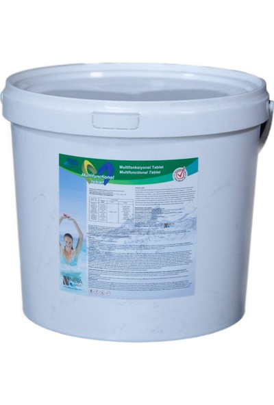 Deep Blue 10 kg Multıfunctıonal Stabilize Triklor Multı Tablet 200 gr %90 Klor - Chlorine Tablets Deep Blue 10 kg Multıfunctıonal Stabilize Triklor Multı Tablet 200 gr %90 Klor - Chlorine Tablets