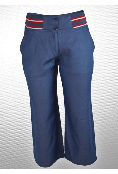 Brisades Fashion Kadın Denim Kapri