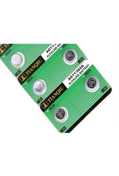 Mcm Yenitransformacion Tianqia AG11-362A Alkalin Düğme Izleme Pili 10 Adet 661059 Mcm Yenitransformacion Tianqia AG11-362A Alkalin Düğme Izleme Pili 10 Adet 661059