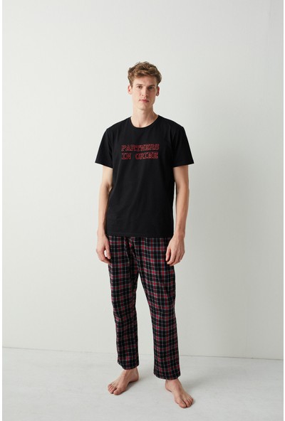 Penti Siyah Partners In Crime Pijama Takımı Penti Siyah Partners In Crime Pijama Takımı