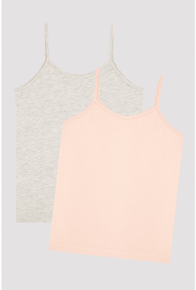 Penti Kız Çocuk Basic 2li Atlet Penti Kız Çocuk Basic 2li Atlet