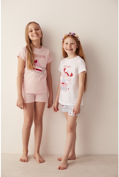 Penti Mix Sweet Party 4 Pack Pijama Takımı Penti Mix Sweet Party 4 Pack Pijama Takımı