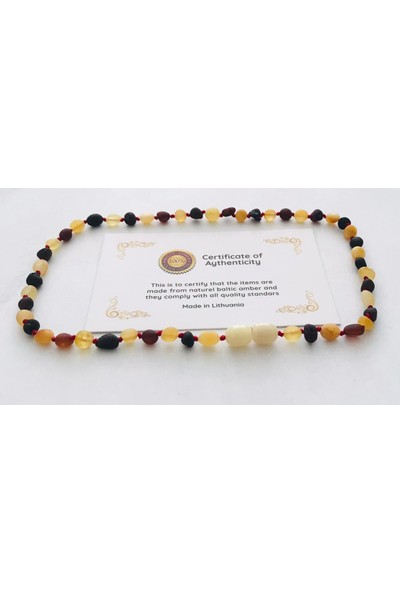 Budakoğulları Çocuk Damla Kehribar Kolye