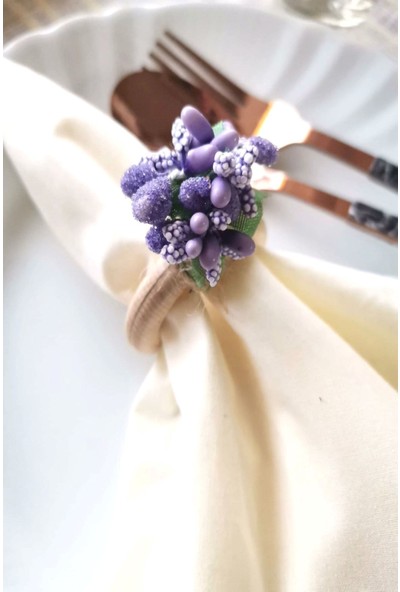 E-Sanat Evi 6 Adet Tomurcuk Çiçekli Doğal Ahşap Halkalı Peçete Yüzüğü E-Sanat Evi 6 Adet Tomurcuk Çiçekli Doğal Ahşap Halkalı Peçete Yüzüğü