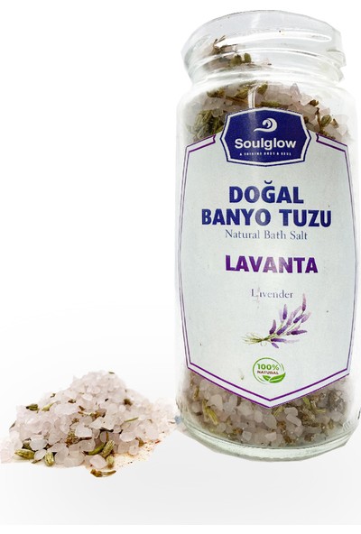 Soulglow Lavanta Aromalı Doğal Banyo Minerali