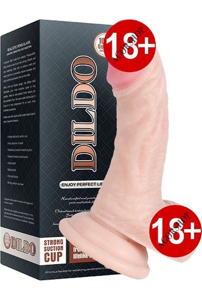 Dildo Series Vincy 13 cm Anal ve Vajinal Kullanılabilen Realistik Penis GG1-R461 Dildo Series Vincy 13 cm Anal ve Vajinal Kullanılabilen Realistik Penis GG1-R461