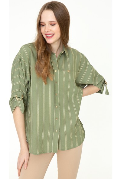 U.S. Polo Assn. Yeşil Gömlek Uzunkol 50237012-VR027