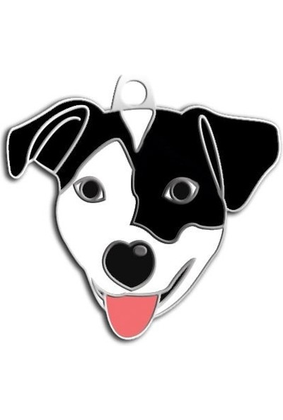 Ozcmax Jack Russel Köpek Künyesi (Siyah Maskeli)-Zoo