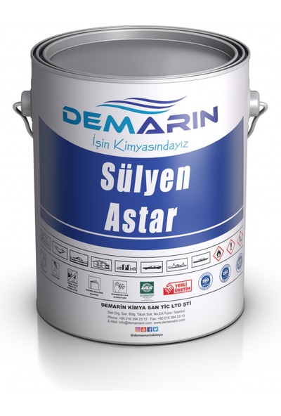 Demarin Sülyen Astar (Çelik ve Ahşap Yüzeyler Için)