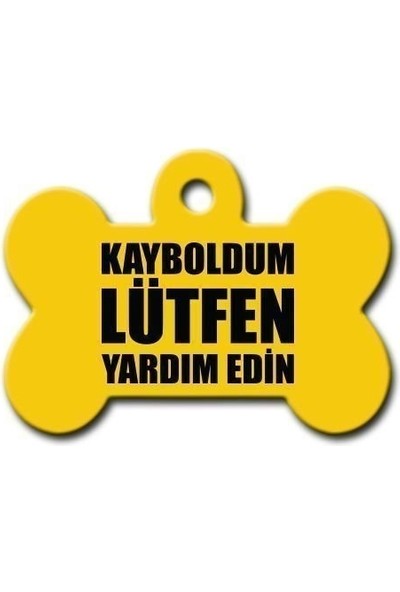 Ozcmax Kayboldum Lütfen Yardım Edin Kemik Köpek Künyesi-Zoo Ozcmax Kayboldum Lütfen Yardım Edin Kemik Köpek Künyesi-Zoo