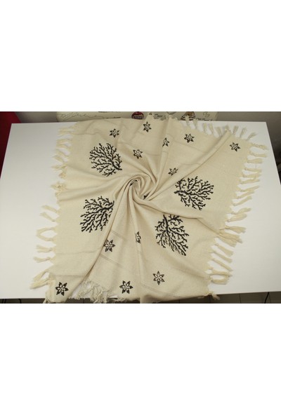 Ilgın Home Buldan Bezi Püsküllü Masa ve Fiskos Örtüsü Ilgın Home Buldan Bezi Püsküllü Masa ve Fiskos Örtüsü