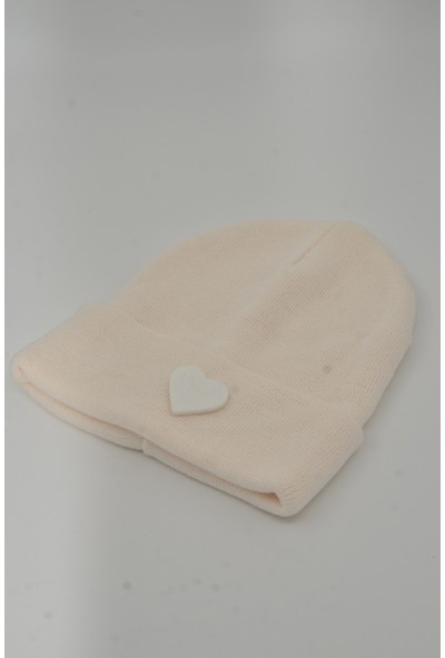 Moxxo Sevgililer Günü Özel Koleksiyonu Beyaz Kalp Figürlü Krem/beyaz Renk Unisex Erkek/kadın Bere Moxxo Sevgililer Günü Özel Koleksiyonu Beyaz Kalp Figürlü Krem/beyaz Renk Unisex Erkek/kadın Bere