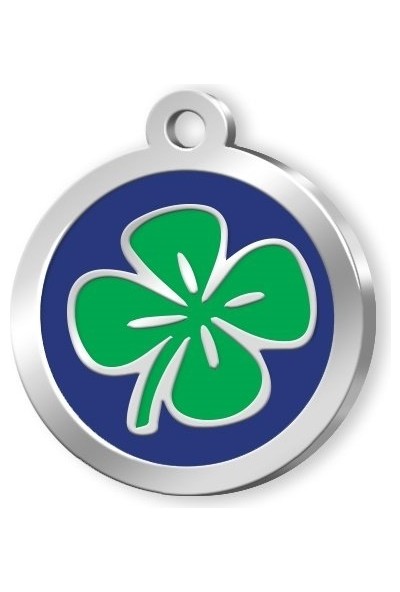 Ozcmax Mineli Seri Yonca Desenli Künye Mavi-Zoo