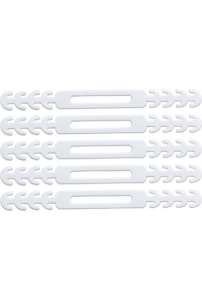 Bernam Butik Maske Takma Aparatı 5'li | Beyaz