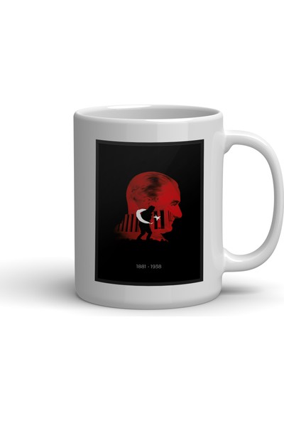 Nacarlar Atatürk Baskılı Kupa Bardak Nacarlar Atatürk Baskılı Kupa Bardak