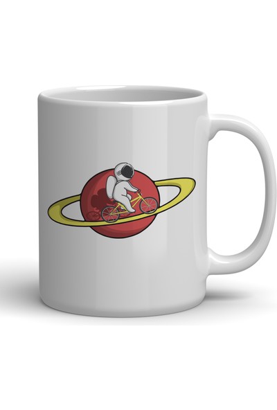 Nacarlar Gezegen 'de Bisiklet Süren Astronot