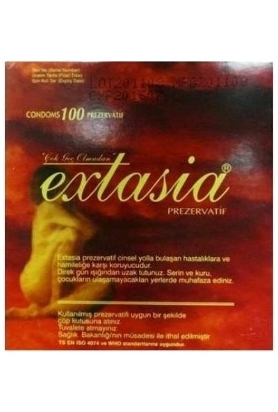 B&S Line Extasia Klasik Prezervatif 100'LÜ B&S Line Extasia Klasik Prezervatif 100'LÜ