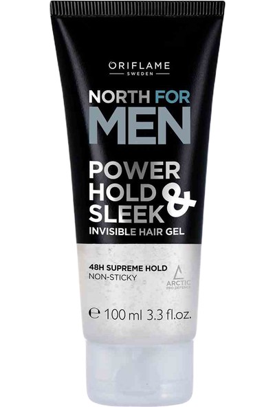 Oriflame North For Men Power Hold & Sleek Invisible Saç Jölesi Oriflame North For Men Power Hold & Sleek Invisible Saç Jölesi