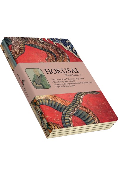 Retronote Hokusai 4'lü Defter Seti 5 Ghosts Series I Çizgisiz 48 Sayfa 10,5X14CM Retronote Hokusai 4'lü Defter Seti 5 Ghosts Series I Çizgisiz 48 Sayfa 10,5X14CM
