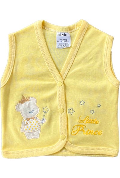 Minikel Minik Prens Penye Yelek Minikel Minik Prens Penye Yelek