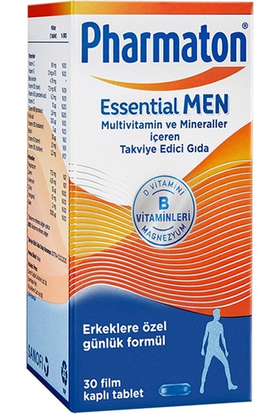 Pharmaton Essential Men 30 Tablet Pharmaton Essential Men 30 Tablet