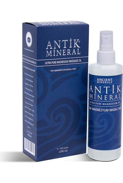 Antik Mineral Saf Magnezyum Masaj Yağı 200 ml