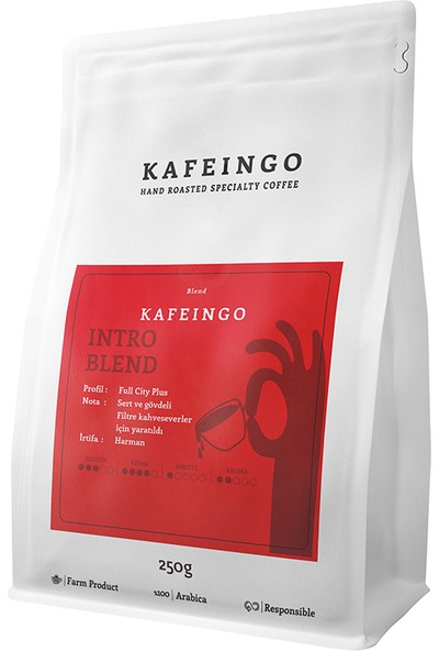 Kafeingo - Çekirdek Kahve - Intro 250 gr