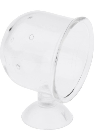 Kesoto Akvaryum Tankı Cam Tesisi Kristal Besleme Besleyici Cam Kupası -Pinhole (Yurt Dışından)