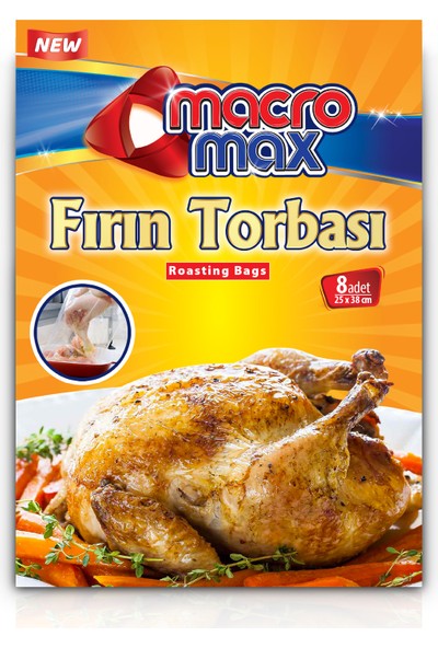 Macromax Fırın Torbası - 8 Adet