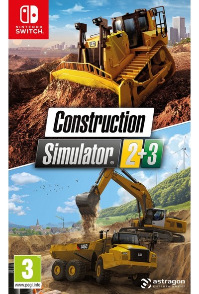 Astragon Entertainment Nintendo Switch Construction Simulator 2 + 3 Ns Oyun Astragon Entertainment Nintendo Switch Construction Simulator 2 + 3 Ns Oyun